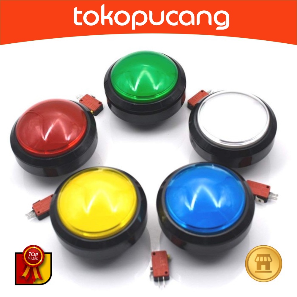 Jual Push On 100mm Tombol Acara Peresmian Button Giant Switch Lomba ...