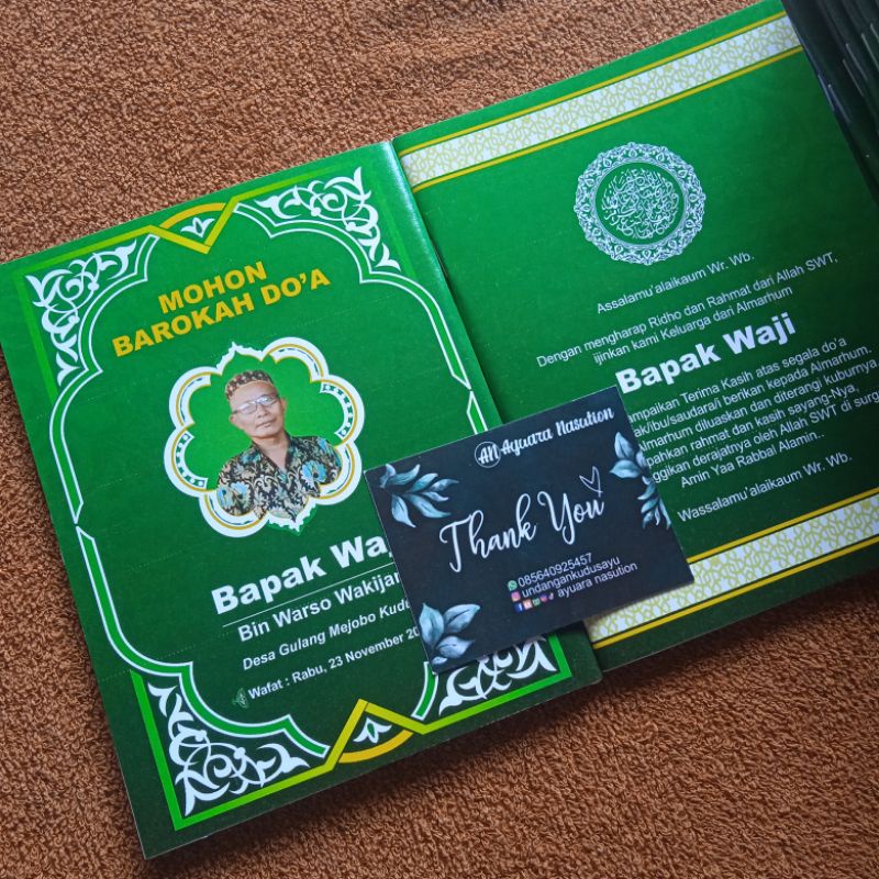 Jual yasin 64 halaman/yasin custom/yasin dan tahlil/yasin free desain ...