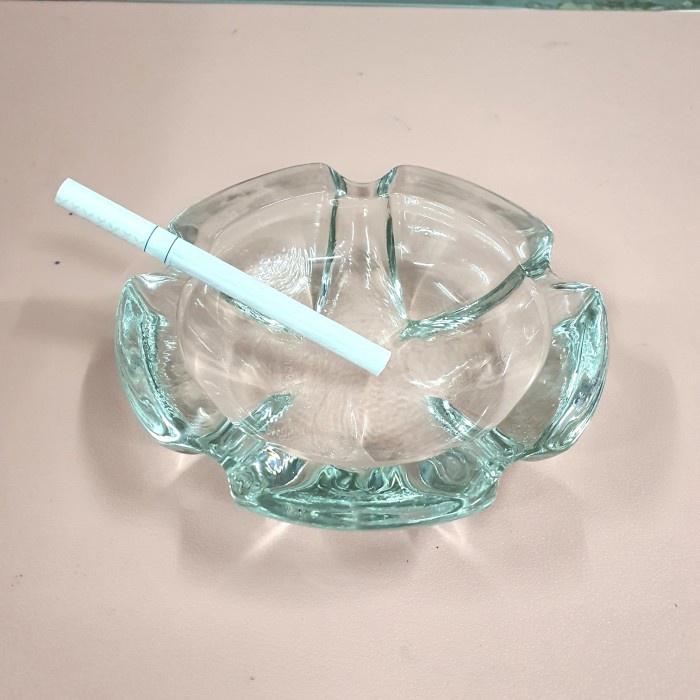 Jual Asbak Rokok Kaca Ashtray AT-5 SG | Shopee Indonesia