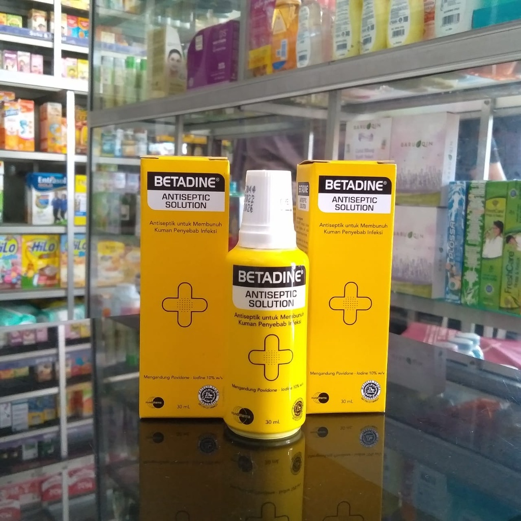 Jual BETADINE SOLUTION 30ML betadin sol 30ml | Shopee Indonesia