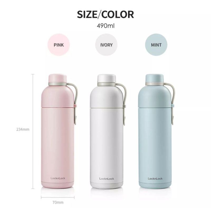 Jual LocknLock Belt Bottle 490ml Tumbler Lock & Lock Termos dan Botol ...