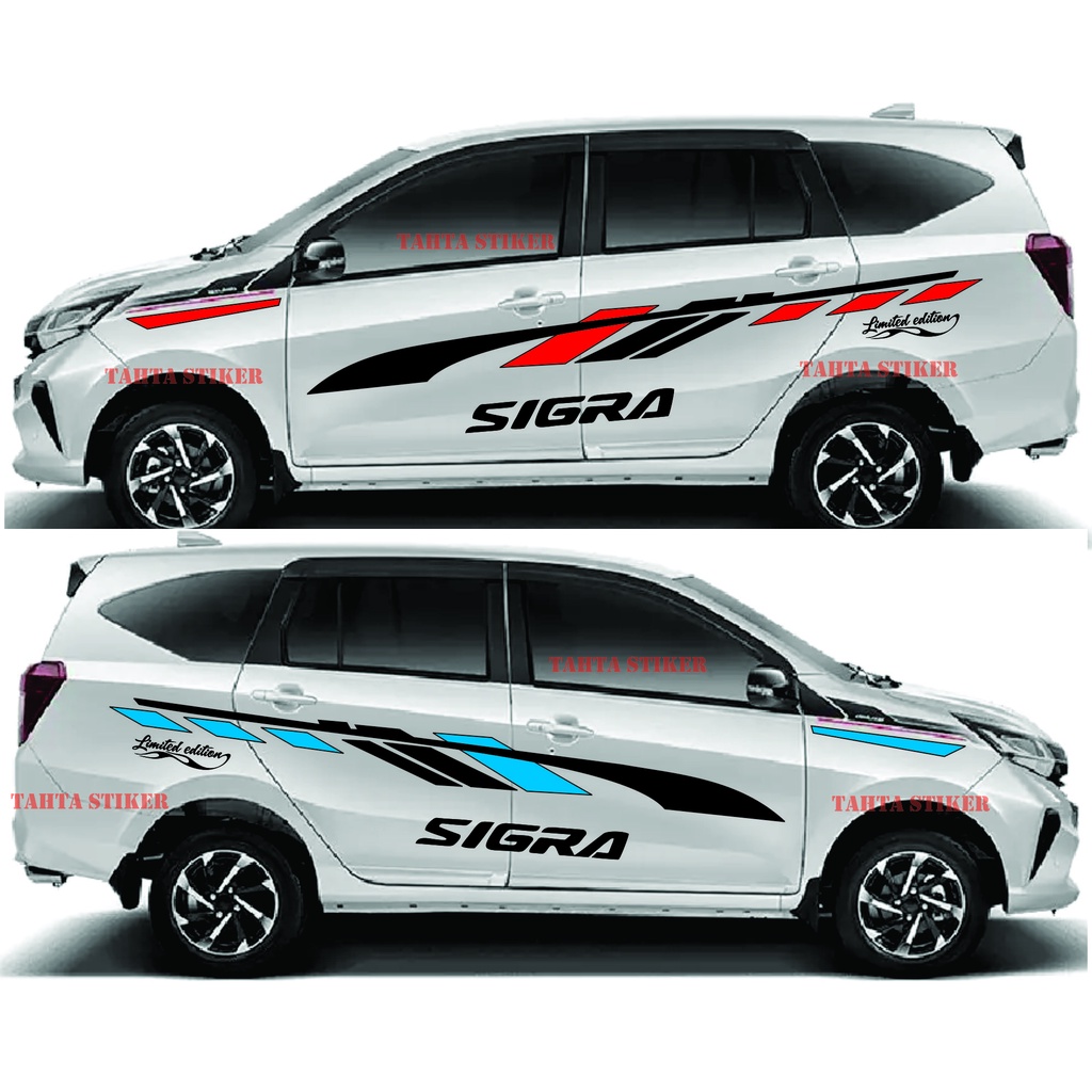 Jual Terbaru sticker cutting mobil daihatsu sigra stiker bodi mobil ... Jual Terbaru sticker cutting mobil daihatsu sigra stiker bodi mobil ...