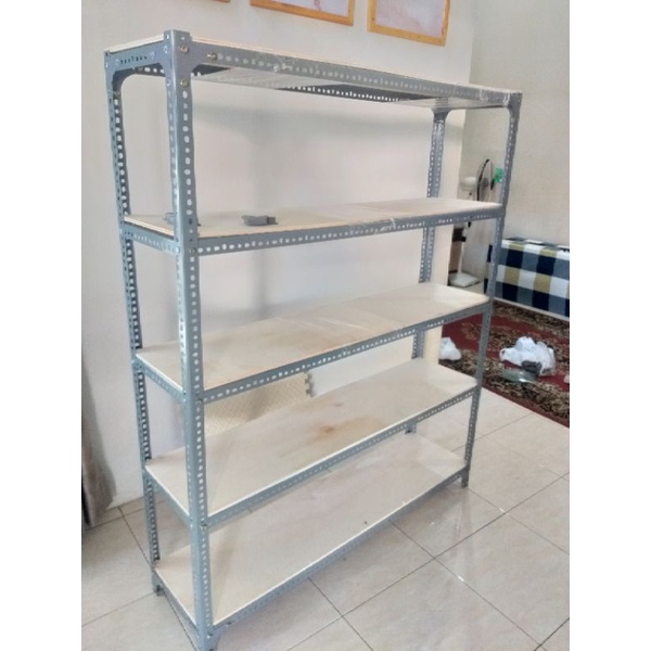 Jual Rak besi siku T150xP100xL30 | Shopee Indonesia