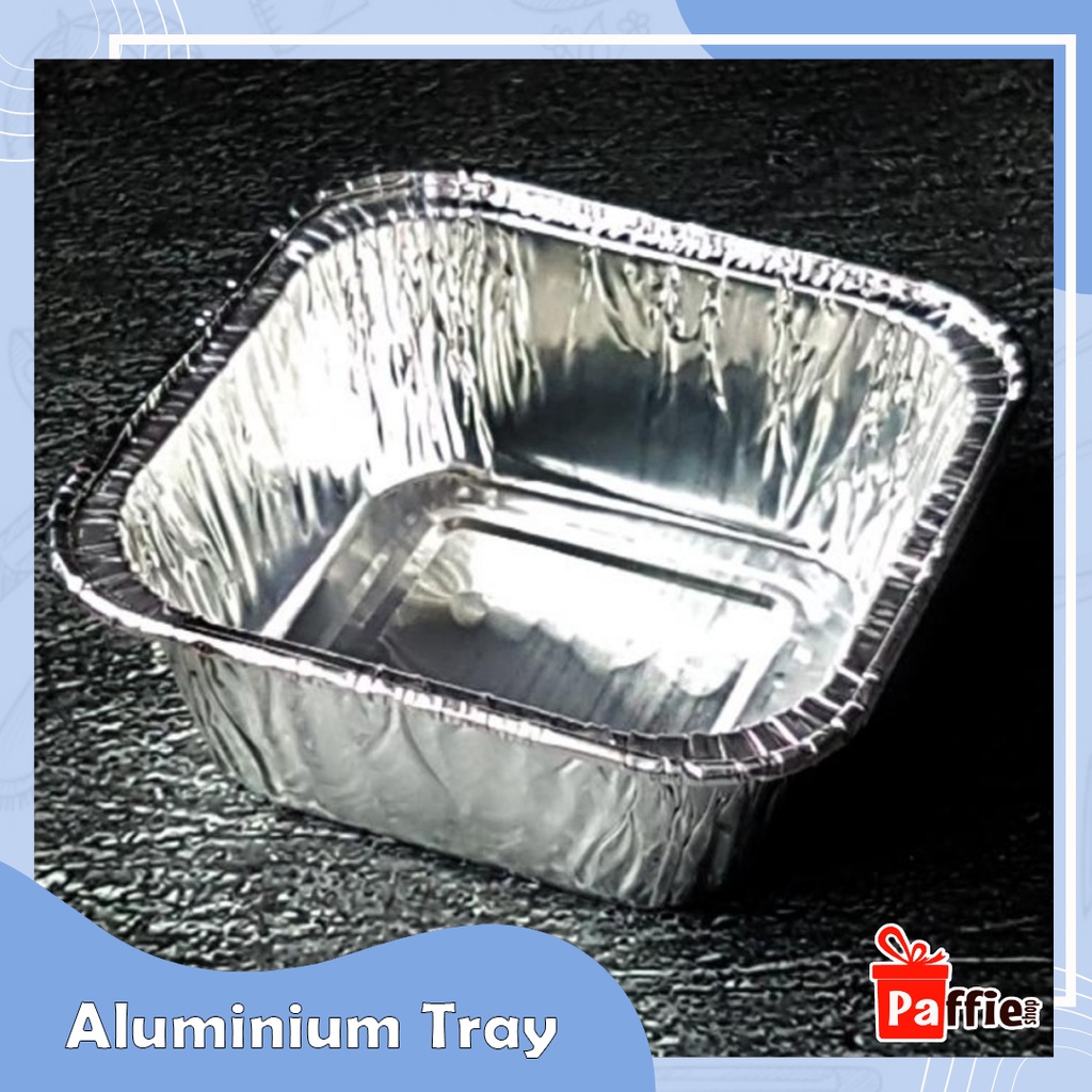 Jual Aluminium Tray OX 100 Wadah Cup Kue Aluminium Foil Pastry OX-100 ...