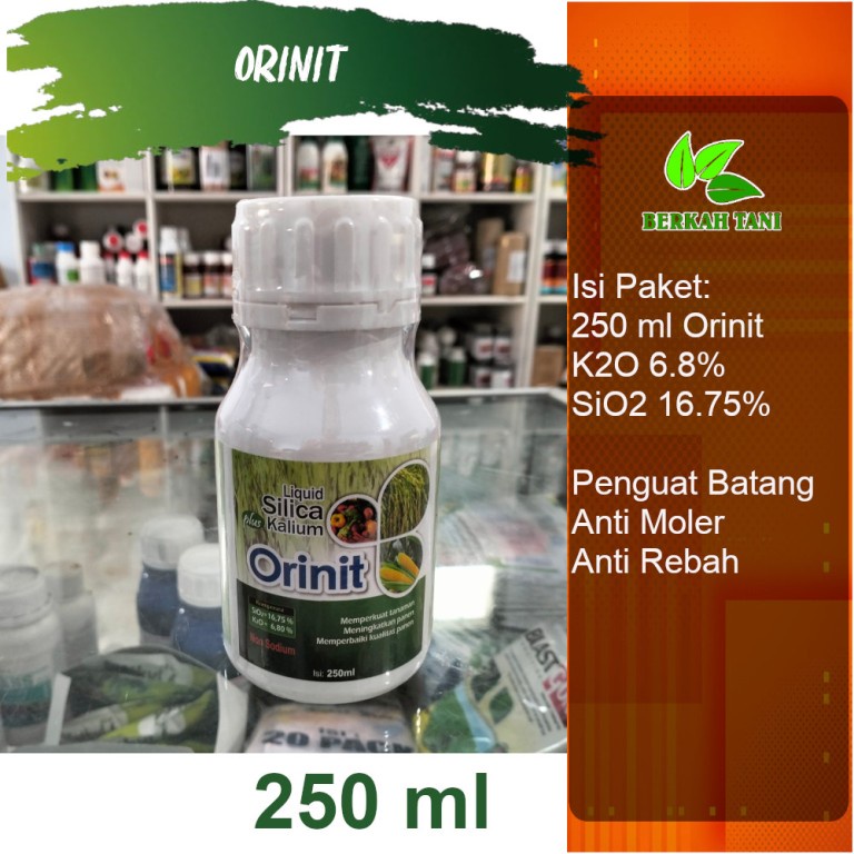 Jual Orinit 250 ml Pupuk Kalium Silika Anti Rebah Batang | Shopee Indonesia