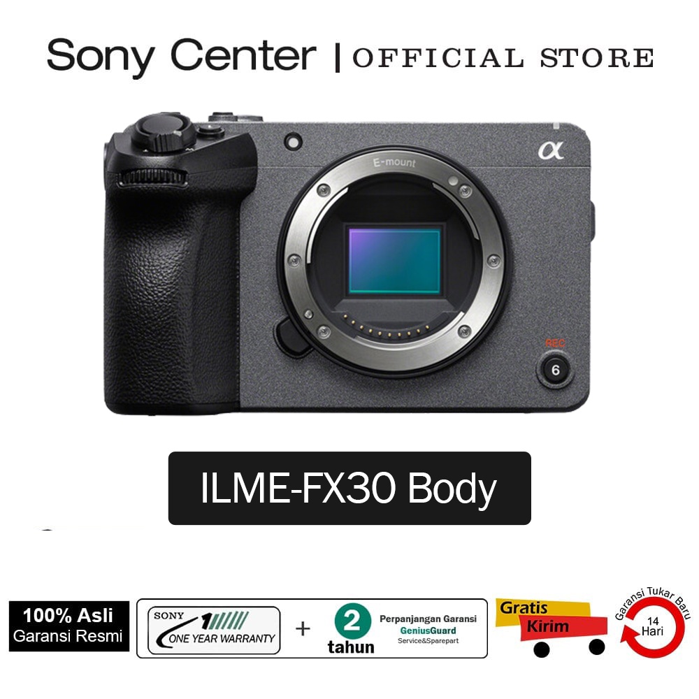 Jual Sony Center FX30 Cine E-mount Camera / Kamera Cinema Line FX30 / ILME-FX30 / ILME FX 30 ...