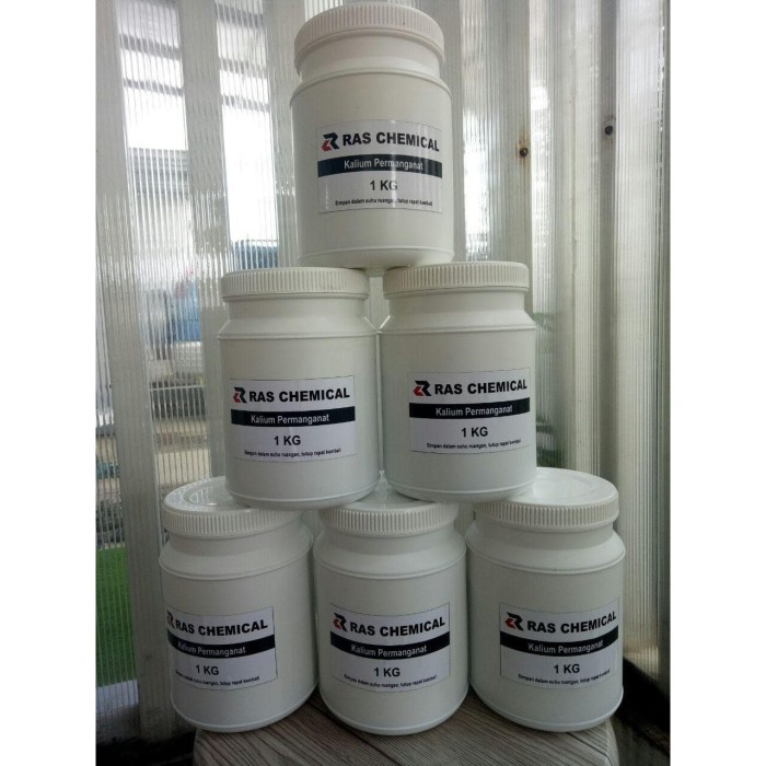 Jual PK Kalium Permanganat Permanganate Obat ikan KMnO4 1 KG | Shopee ...