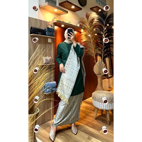Jual baju basiba songket india (tampa payet) | Shopee Indonesia