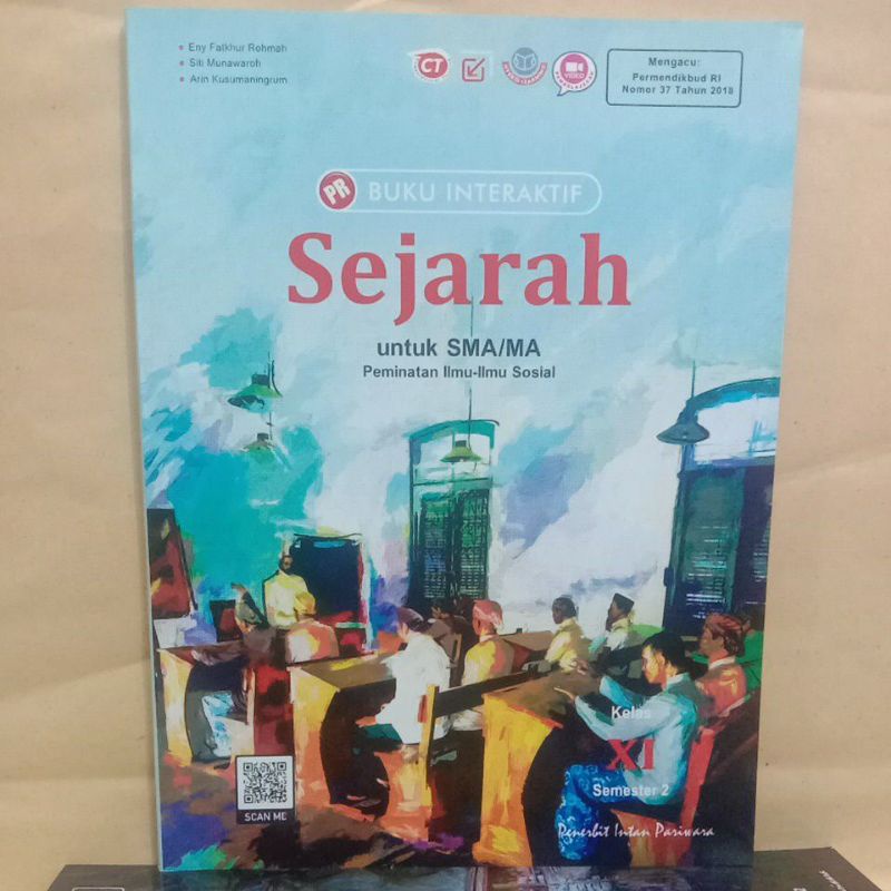 Jual Buku PR interaktif sejarah kelas XI,11 semester 2 (K13 revisi) intan pariwara, 2021 ...