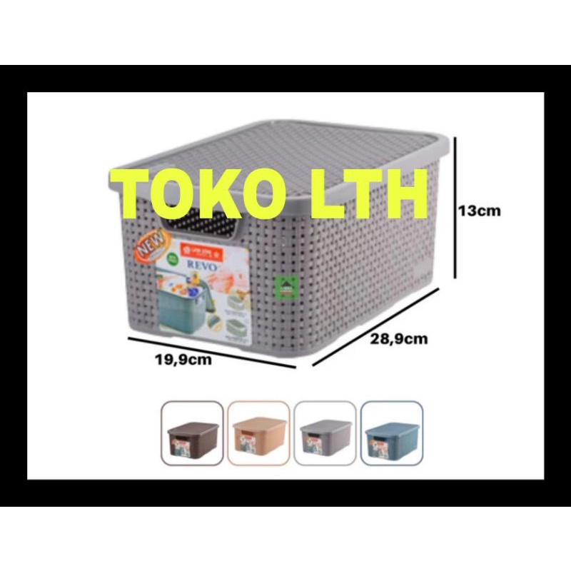 Jual REVO STORAGE 7 LITER CA12 KOTAK BOX WADAH SERBAGUNA TUTUP CA 12 ...