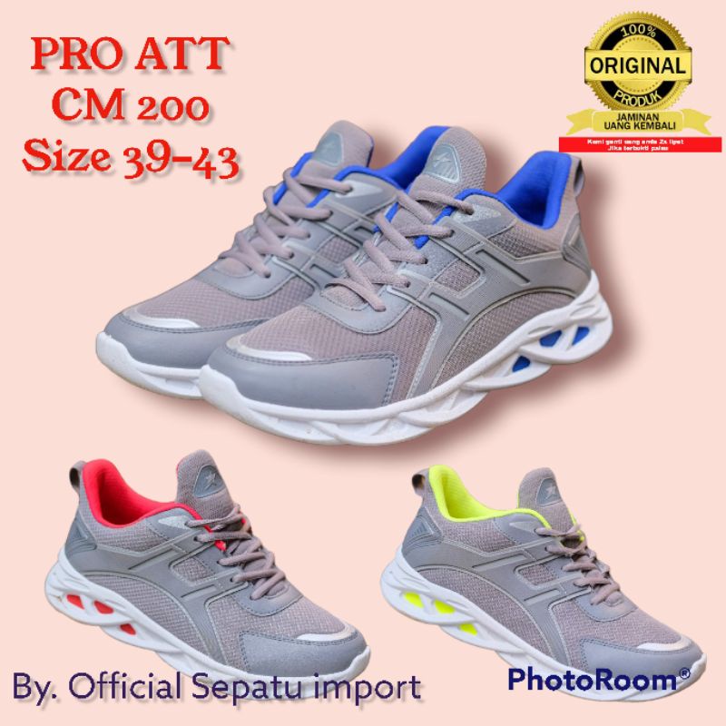 Jual ORIGINAL sepatu sneakers pria Pro ATT CM 200 / sepatu olahraga pria / sepatu ranning ...