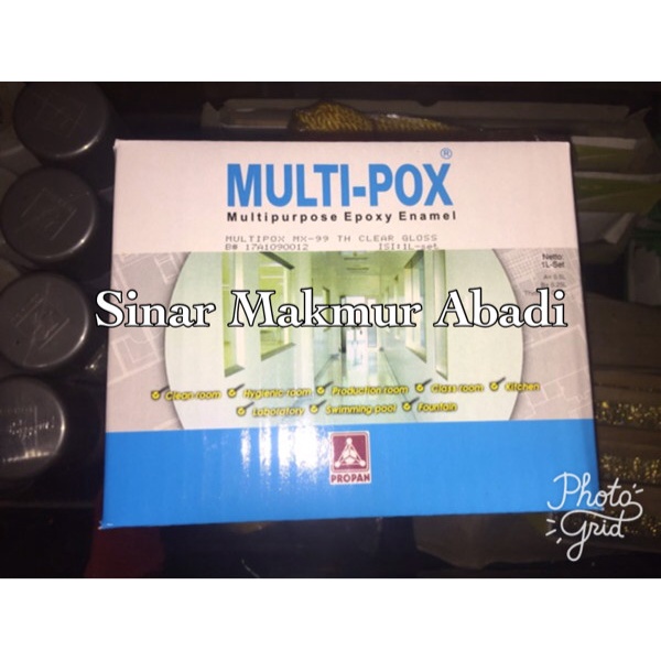 Jual Multipox Cat Epoxy Mx-99 Propan Warna Clear Gloss | Shopee Indonesia