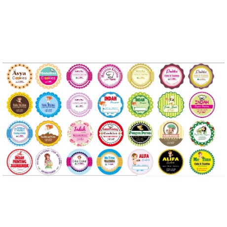 Jual Paket Desain Label Stiker Format CDR | Shopee Indonesia
