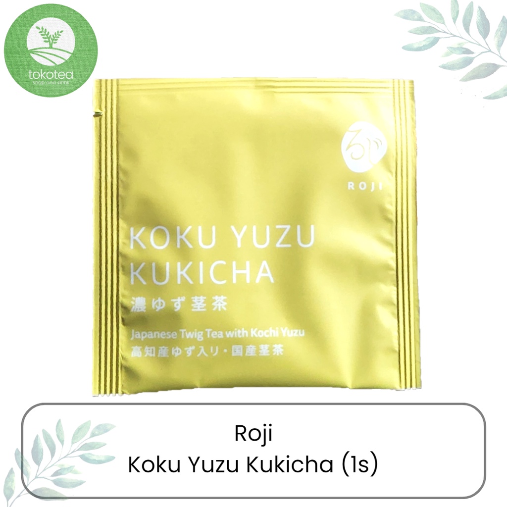 Jual Roji Tea Koku Yuzu Kukicha 1 Sachet | Shopee Indonesia