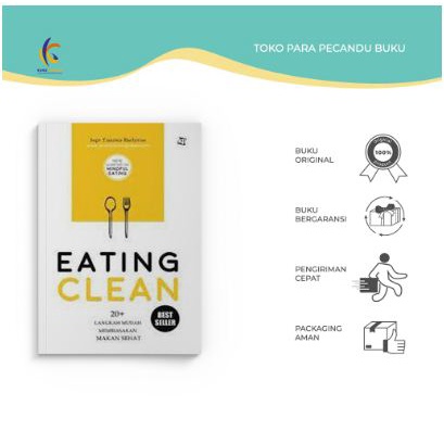Jual Buku Referensi - Eating Clean - Kawan Pustaka - Inge Tumiwa ...