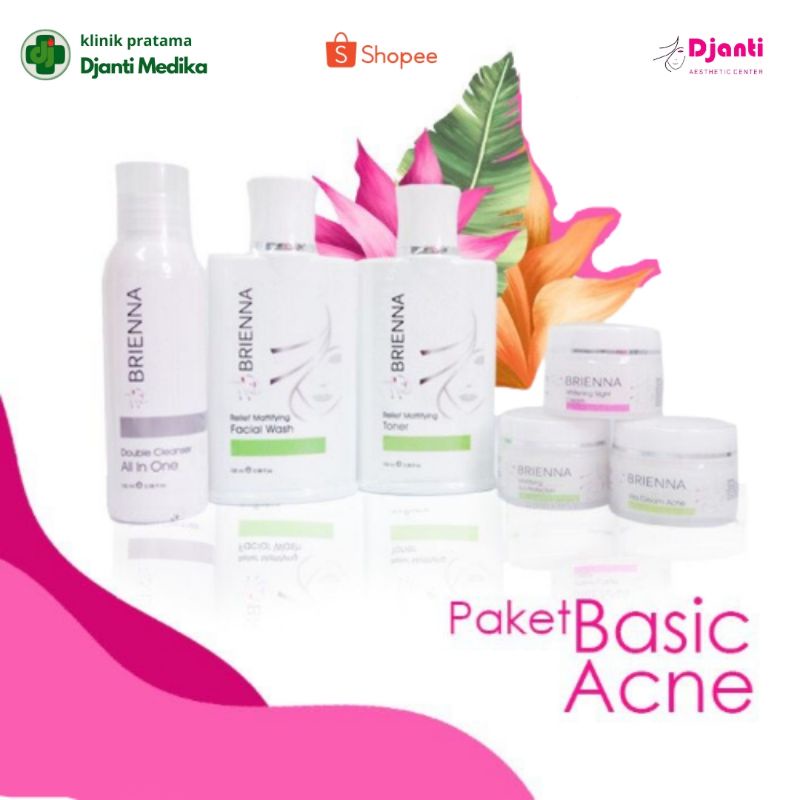 Jual Brienna Skincare PAKET BASIC ACNE | Shopee Indonesia