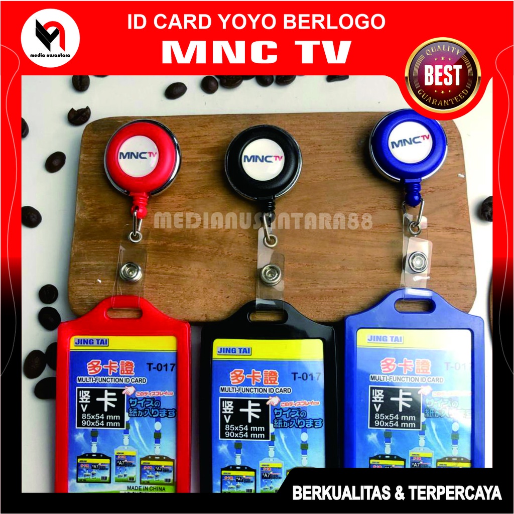 Jual MNC TV Yoyo Id Card Holder Berlogo MNCTV | Shopee Indonesia