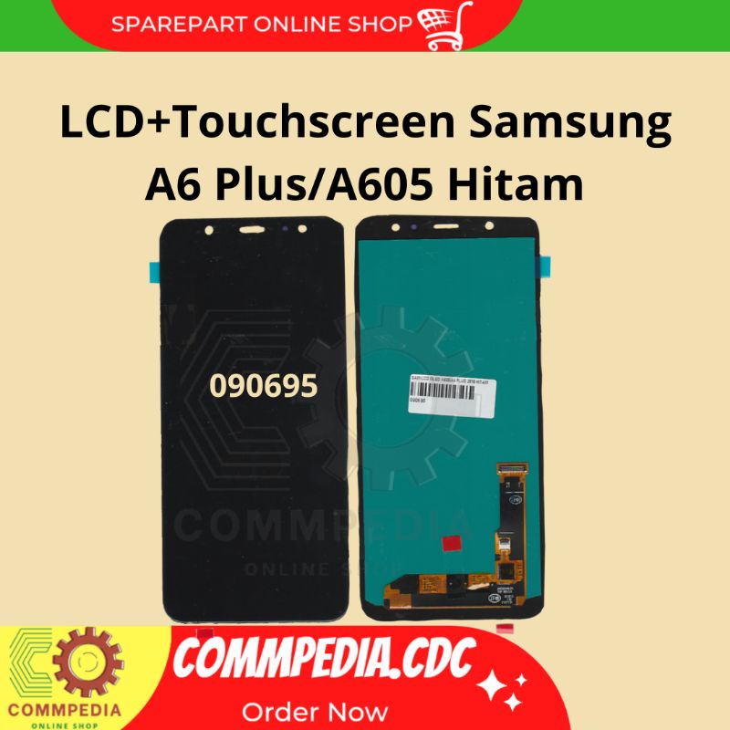 Jual LCD+Ts Samsung A6 Plus/A605 OLED | Shopee Indonesia