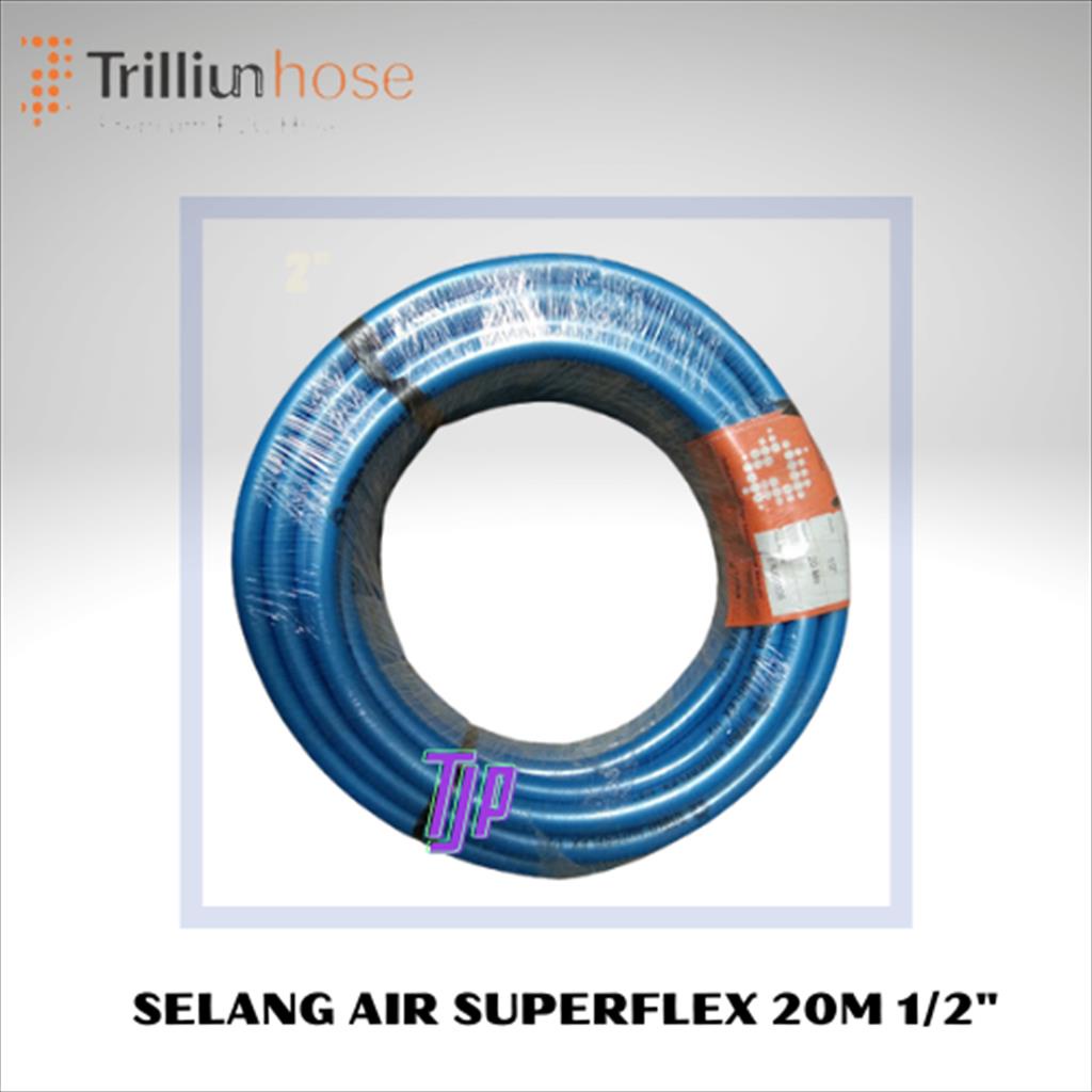 Jual SELANG AIR SUPERFLEX 1/2" TRILLIUN 20 Meter | Shopee Indonesia