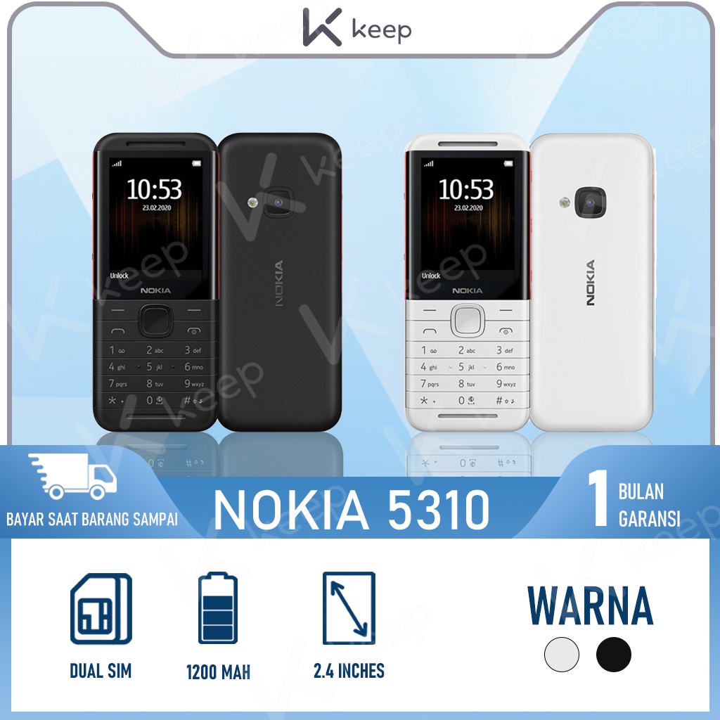 Jual COD HP Nokia 5310 2020 New ExpressMusic | Shopee Indonesia