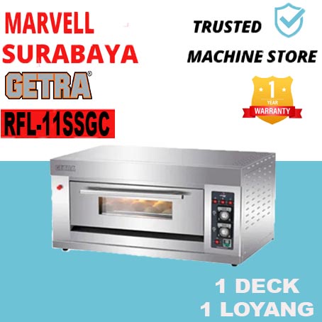 Jual RFL-11SSGC OVEN GETRA 1 DECK 1 TRAY RFL 11SSGC PEMANGGANG ROTI KUE ...