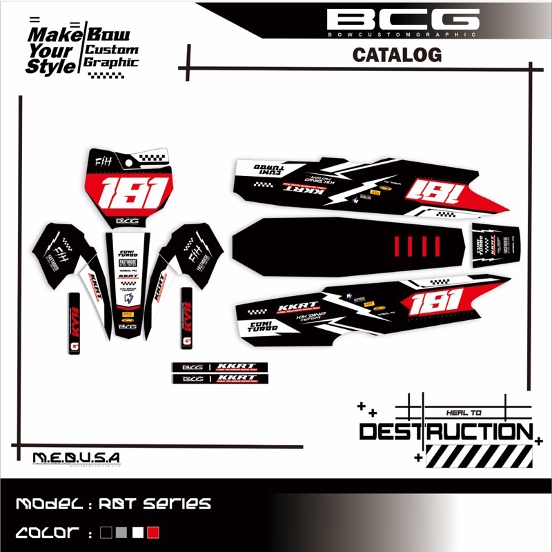 Jual DECAL BEBEK RBT VEGA OLD/FIZ R FULL CUSTOM | Shopee Indonesia