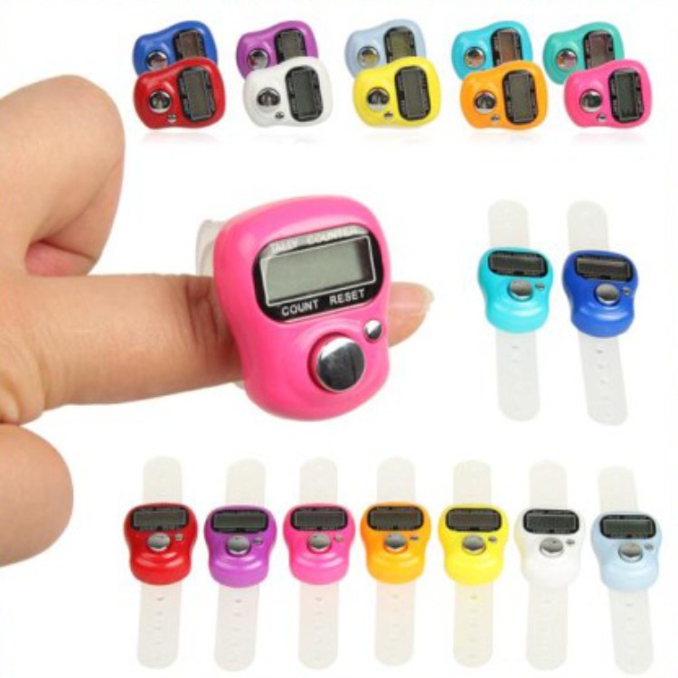 Jual SUPER STAR Finger Tally Counter/Tasbih Digital Mini Finger Counter ...