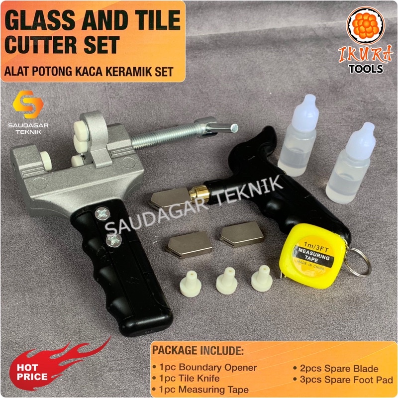 Jual Alat Pemotong Kaca Keramik Tile Glass Cutter Pisau Potong Kaca ...