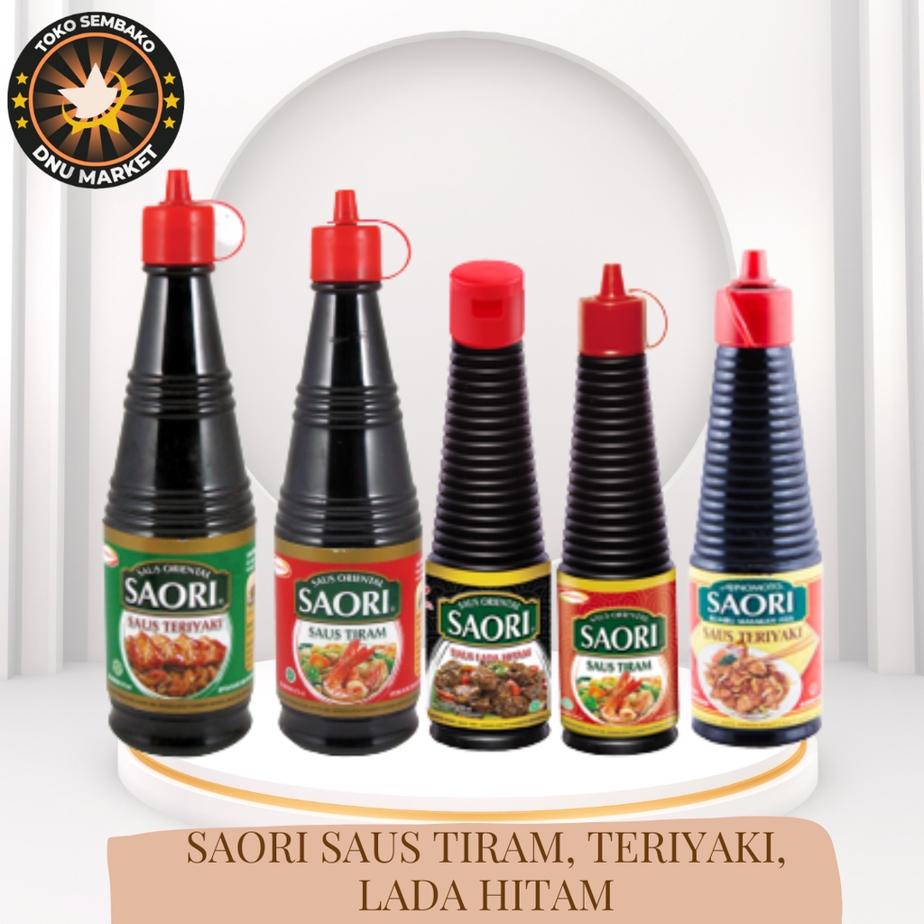 Jual Saori saus Teriyaki 275ml atau 135ml , saori saus tiram 270ml atau ...