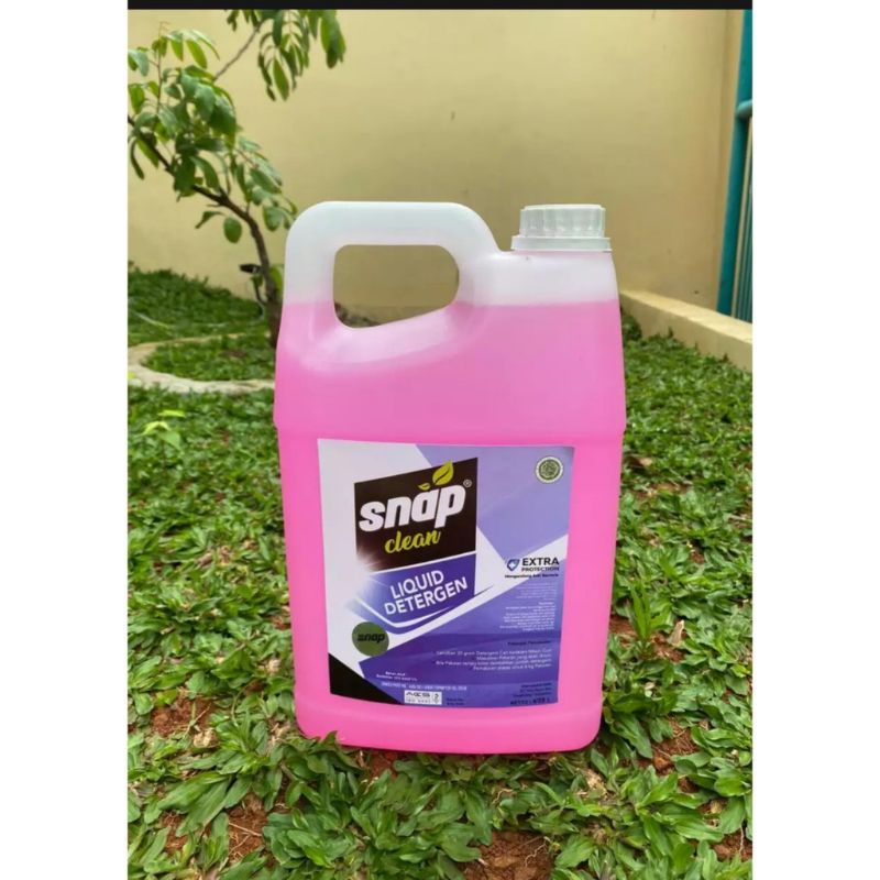 Jual SABUN DETERGEN CAIR LAUNDRY / LIQUID DETERJEN SNAP CLEAN 1LITER ...