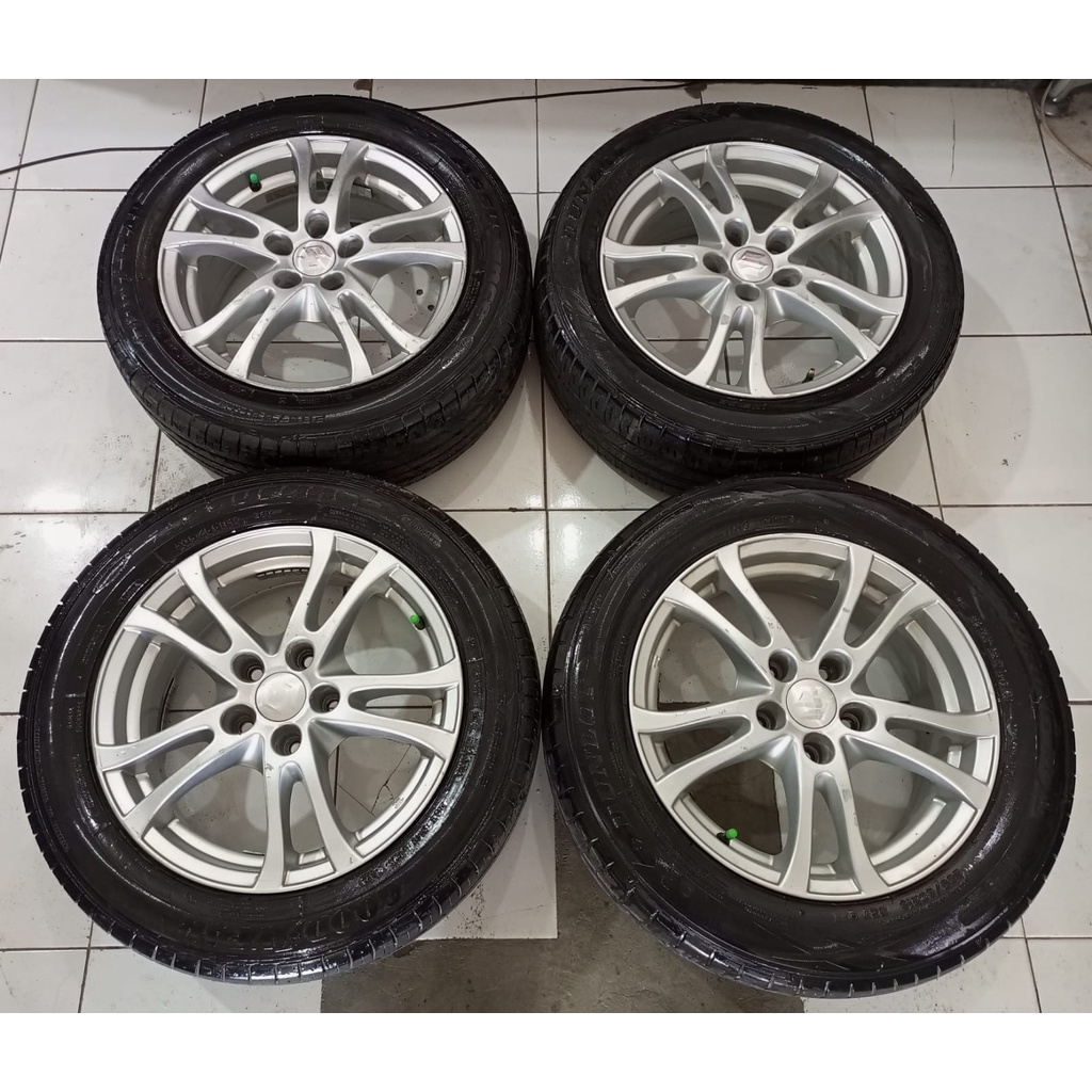 Jual VELG MOBIL SECOND STANDAR ERTIGA RING 16 LEBAR 7 PCD 5X114,3 +BAN DLP(2) 205 55 R16 ...