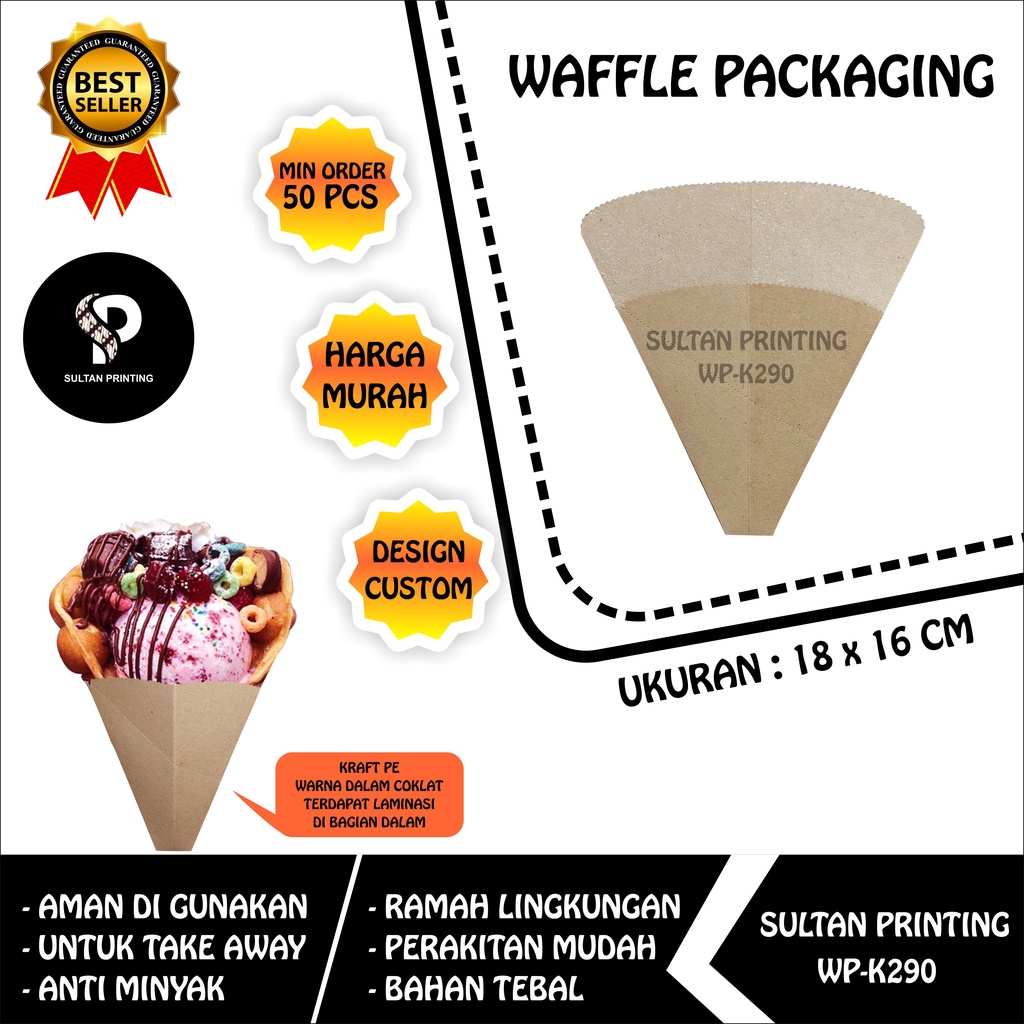 Jual Waffle Packaging | Shopee Indonesia