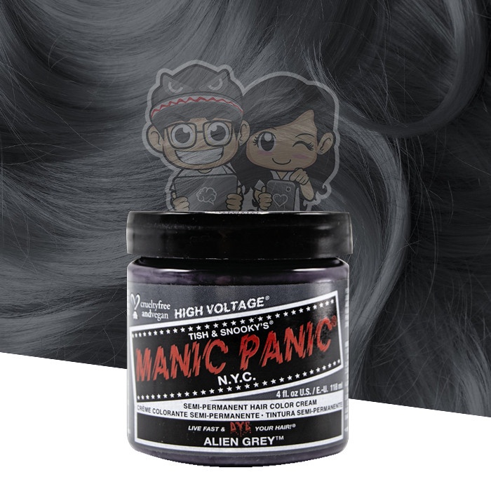 Jual Manic Panic Classic Alien Grey | Shopee Indonesia