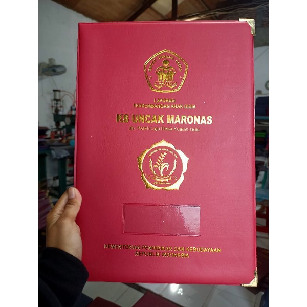 Jual MAP RAPORT IJAZAH HOTPRINT / EMBOS CUSTOM ISI 6 LEMBAR | Shopee ...