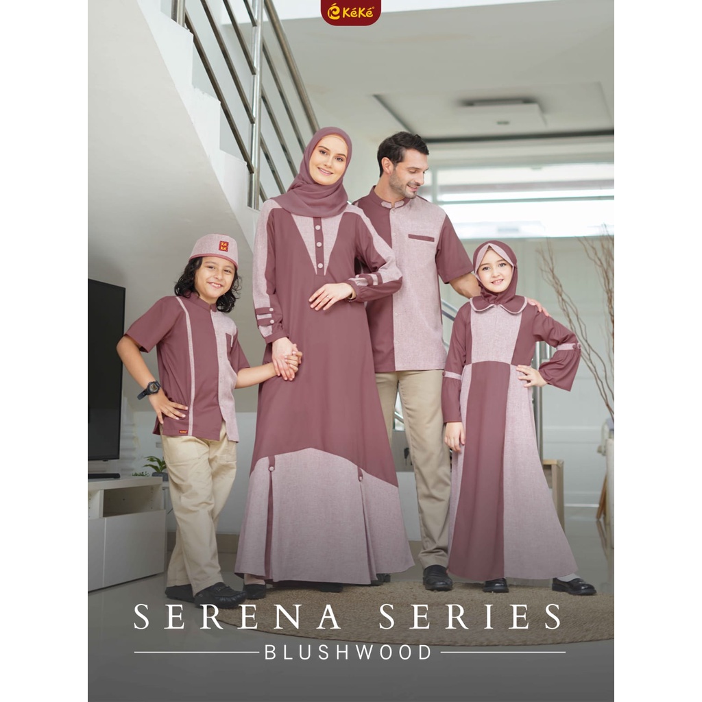 Jual Serena Series Blushwood Kamily 03 Keke Sarimbit Keluarga Best Seller | Shopee Indonesia