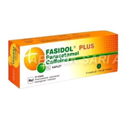 Jual Fasidol Plus / 100 kaplet -- Kombinasi Paracetamol dan Caffeine ...