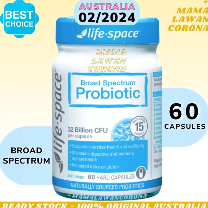 Jual LIFE SPACE Broad Spectrum Probiotic LIFESPACE 60+ 60 Years Probiotik | Shopee Indonesia