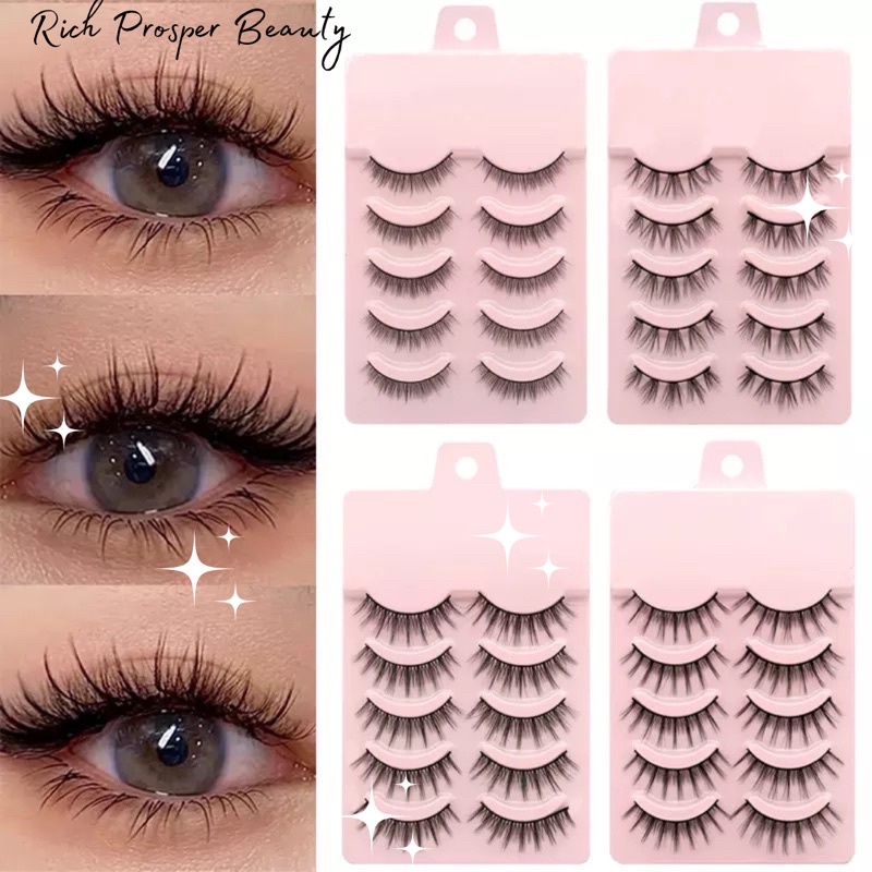 Jual [COD] 3-5 PASANG JAPAN MANGA LASHES - DOUYIN MAKEUP FAIRY PRINCESS ...