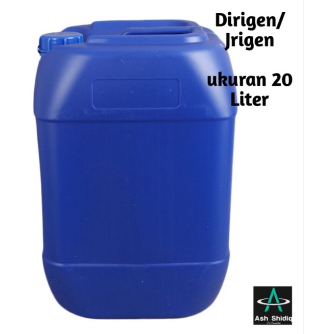 Jual Jrigen 20 Liter Bahan Plastik | Shopee Indonesia