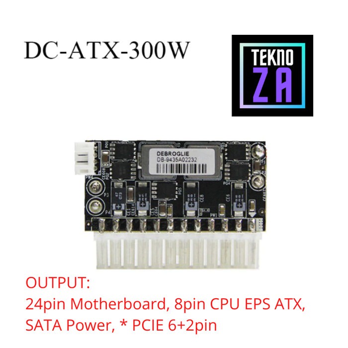 Jual DC-ATX-300W 24pin Power Supply Pico PSU Mini ITX 300 watt | Shopee Indonesia