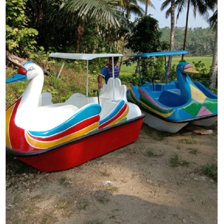 Jual sepeda air bebek atau peramau mainan air sepeda air gowes siyap ...