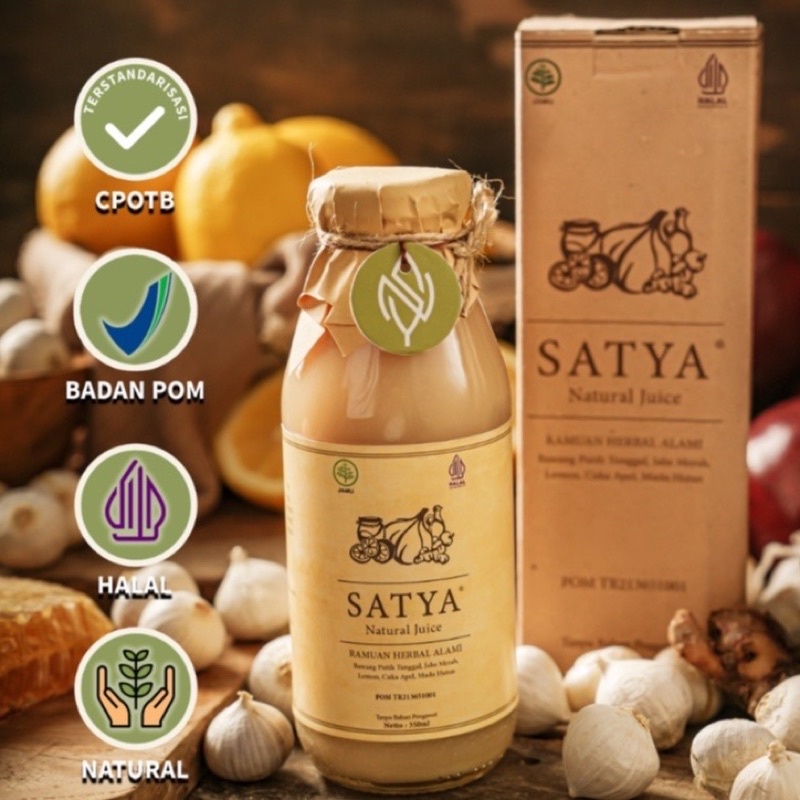 Jual Satya Healthy Juice - Satya Jus bawang Tunggal - Satya Minuman ...