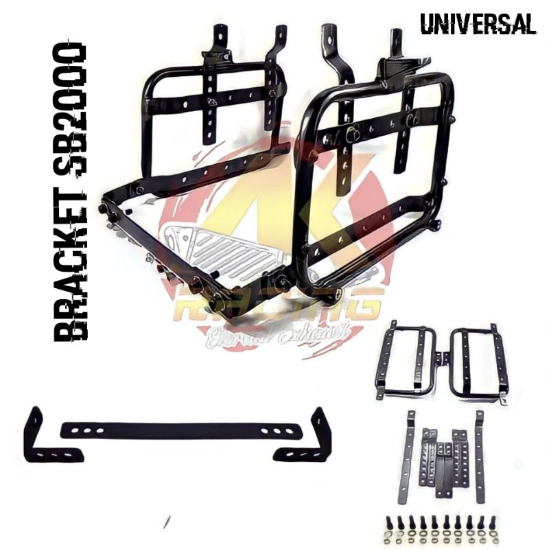 Jual BRACKET SIDE BOX 2000 + STABILIZER / BREKET SB 2000 FULL FITTING ...