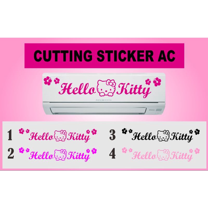 Jual STICKER CUSTOM AC HELLO KITTY | Shopee Indonesia