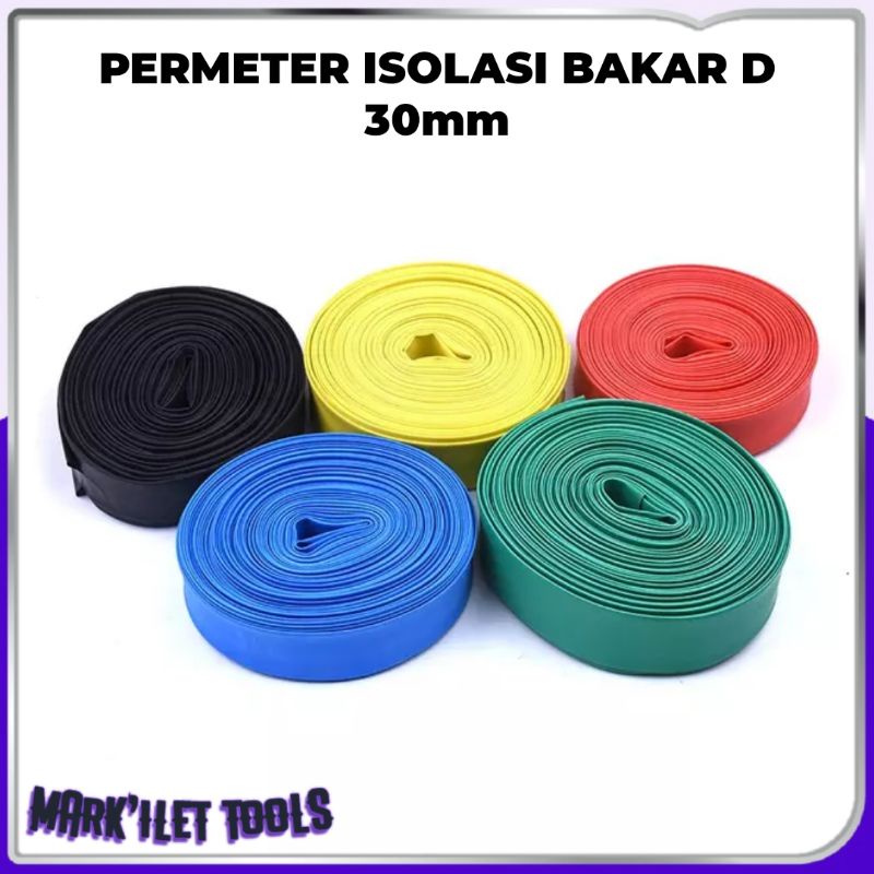 Jual ISOLASI BAKAR 1 meter isolasi bakar ukuran 30 mm / BURN TAPE ...