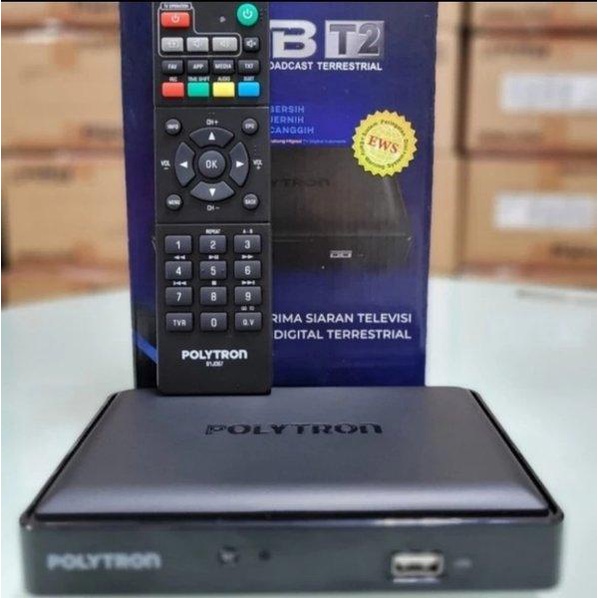 Jual Set Top Box Stb Polytron Settop Box Receiver Digital Pdv 610 T2 ...