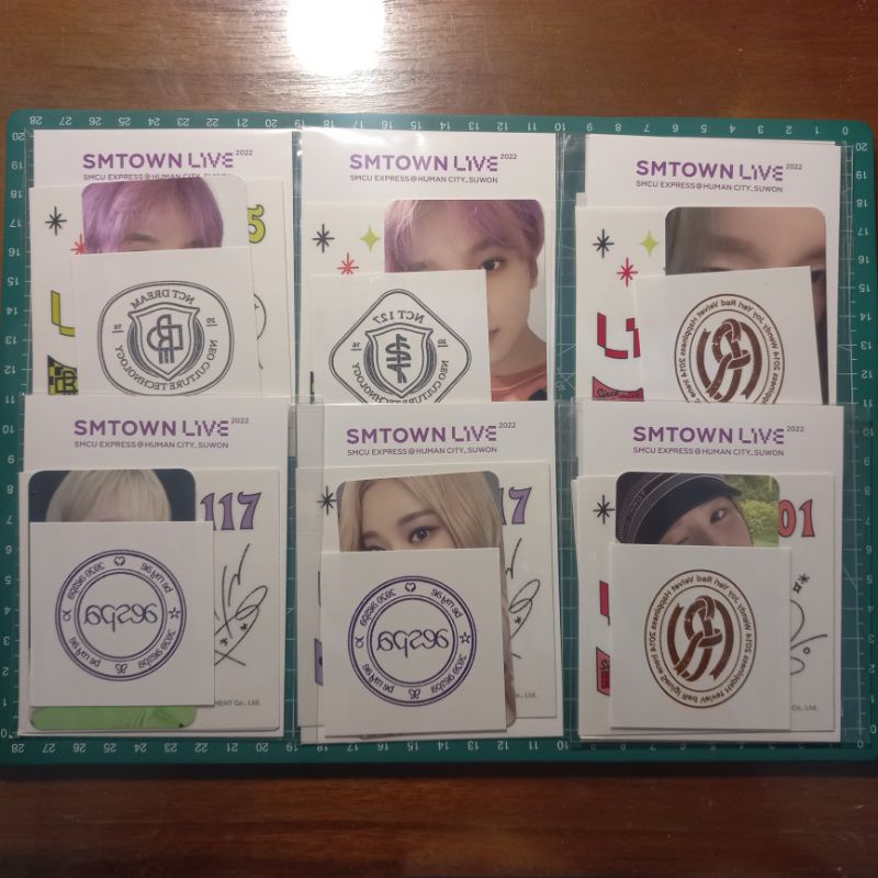 Jual [ CLEARANCE SALE ] AR TATTOO STICKER SET SM TOWN LIVE SMCU Taeyeon ...