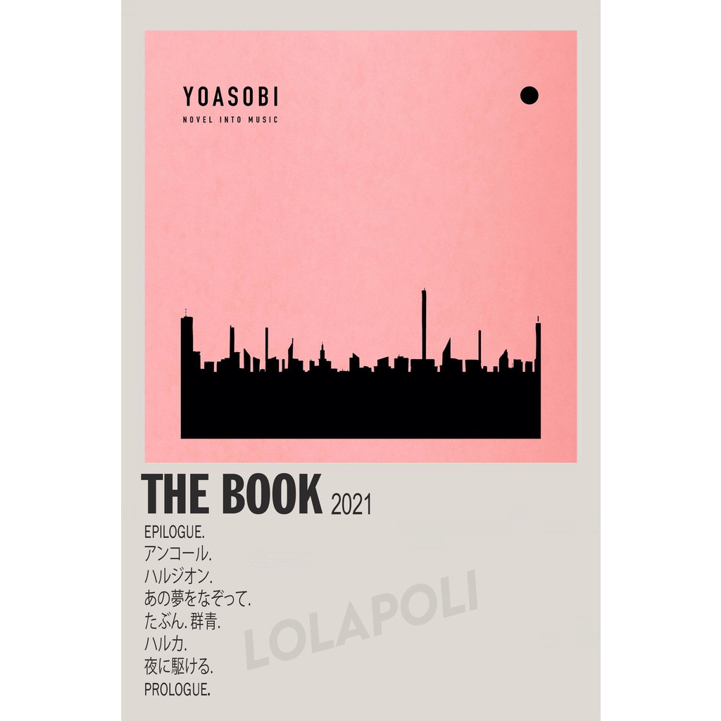 Jual Poster Cover Album The Book - YOASOBI | Shopee Indonesia