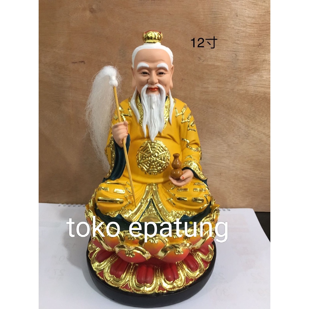 Jual patung tai shang lau cin / tai siong lo kun - Kuning - fiber - 12 ...