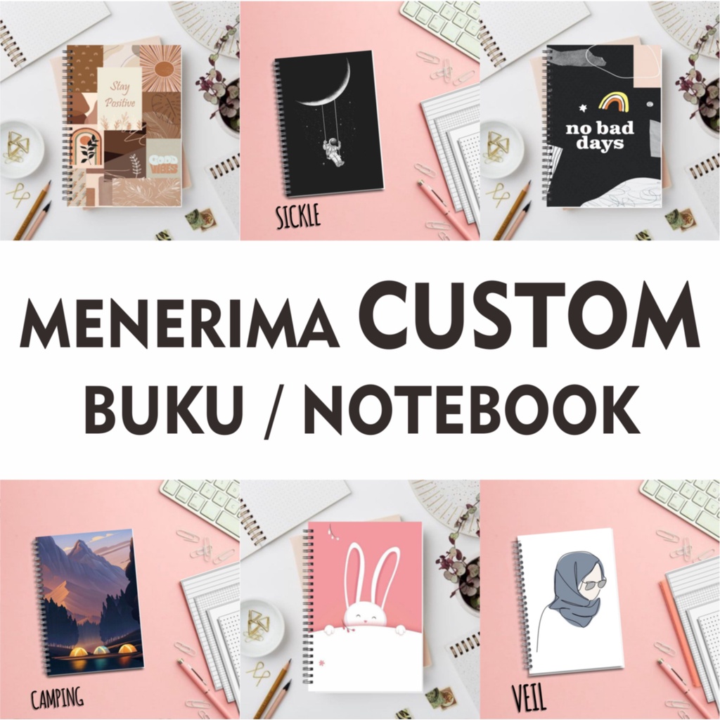 Jual Custom Notebook A5 A6 Murah Hadiah Souvenir Happy Birthday ...